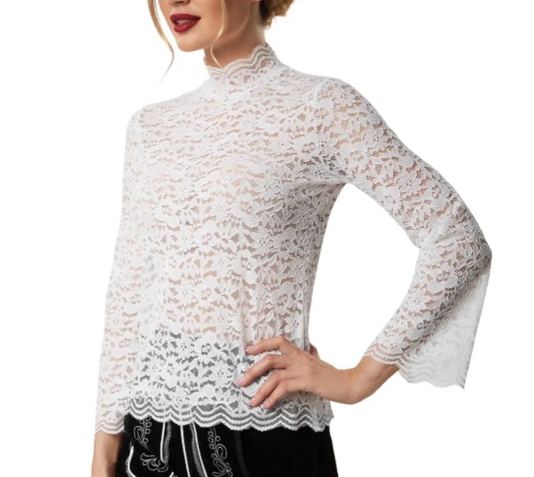 Trachtenbluse Hannerl Gr. S (Neu und originalverpackt) in Oberegg für CHF 10 – mit Lieferung auf ...