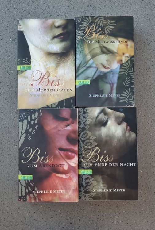 Biss/Twilight-Reihe, 4-teilige Serie (Gebraucht) in Oberarth für CHF 15 ...