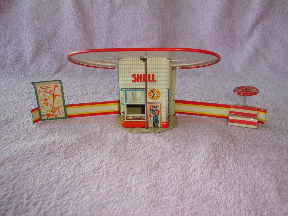 schöne alte Shell Tankstelle aus Blech (Gebraucht) in Geroldswil für ...