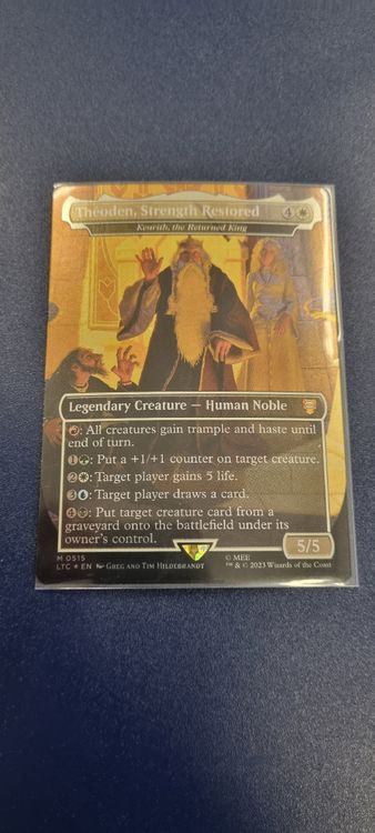 Théoden, Strength Restored FOIL / Kenrith, the returned King (Neu ...