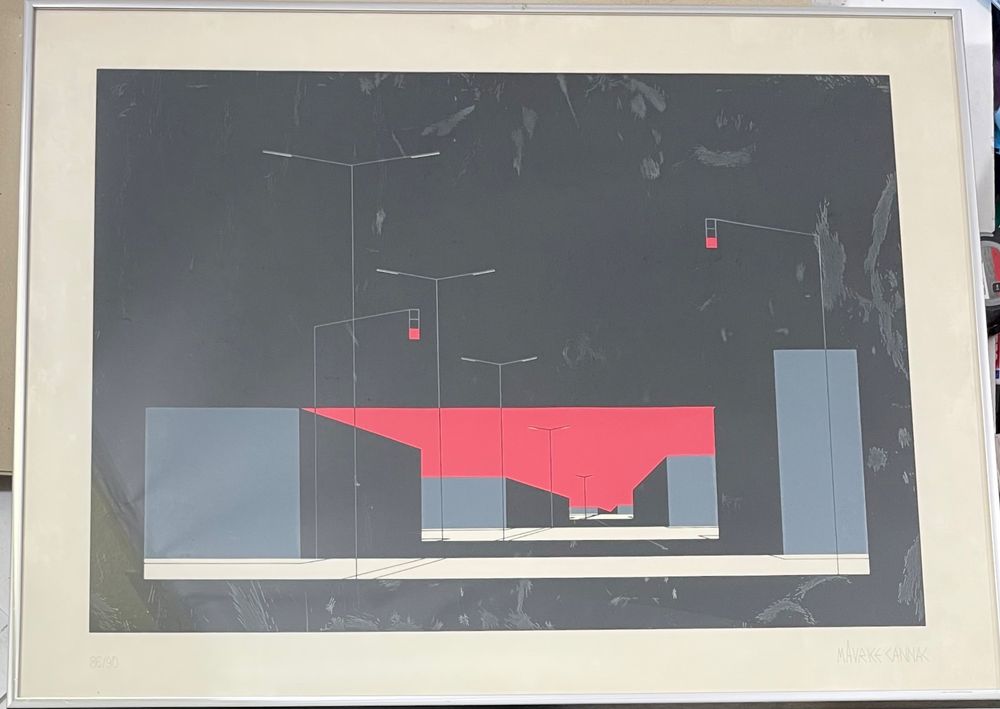 Maurice Cannac (XX) Serigraphie Handsigniert | Kaufen auf Ricardo