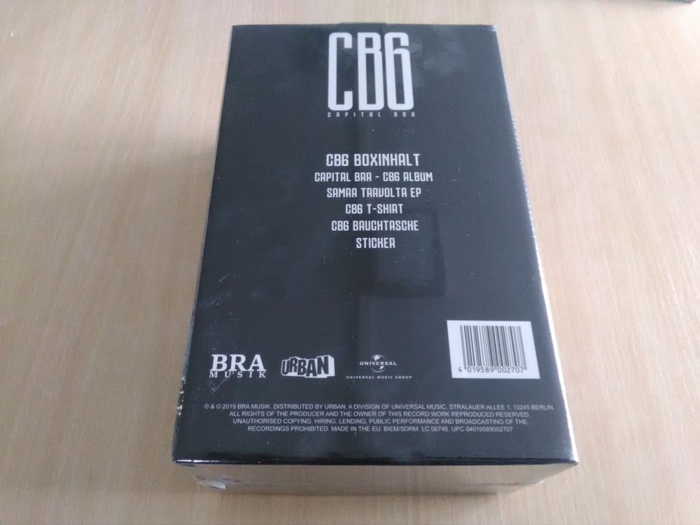 Capital Bra CB6 Limited Deluxe Box NEU (Neu und originalverpackt) in ...