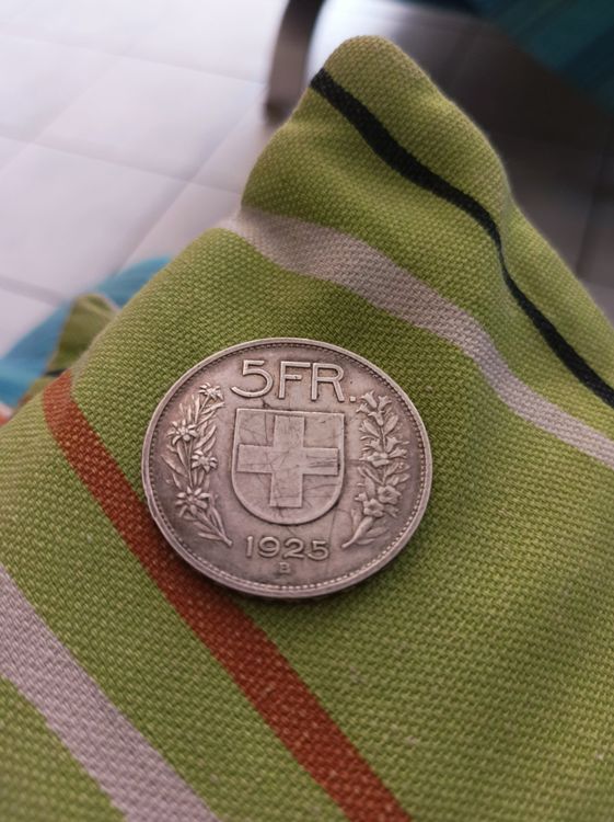 Schweiz 5 Franken 1925 | Kaufen auf Ricardo