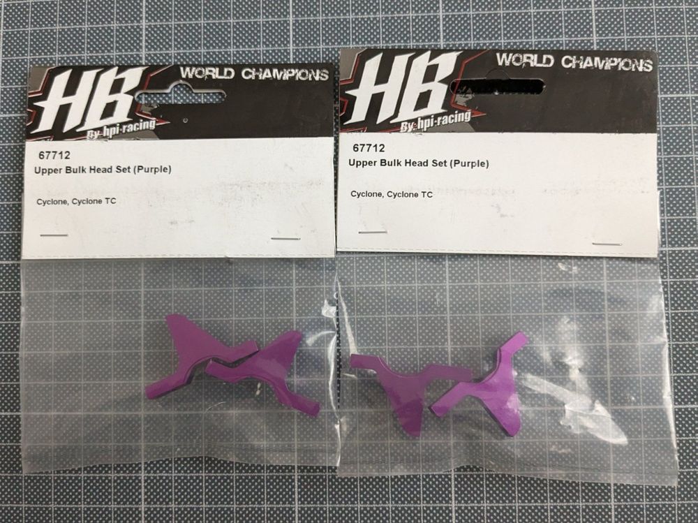 HB / HPI 67712 Cyclone TC Bulkhead Purple | Kaufen auf Ricardo