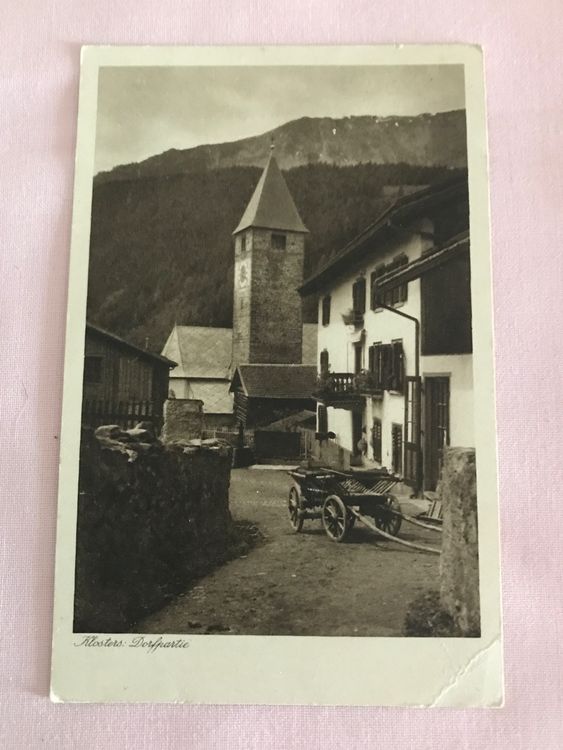 Alte Postkarte - Klosters Dorfpartie von 25,VII,16 (Gebraucht) in Obfelden für CHF 12 – mit ...