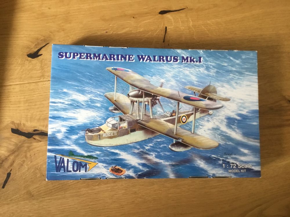 Supermarine Walrus Mk.I, Valom, 1:72, Modellbausatz, Neu! (Neu (gemäss ...