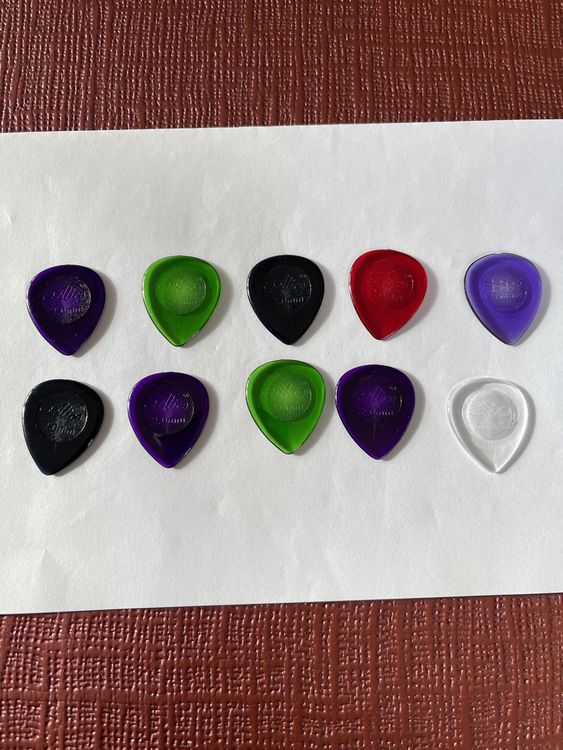 10 Plektren Alice („Big Stubby“) 2.0mm | Kaufen auf Ricardo