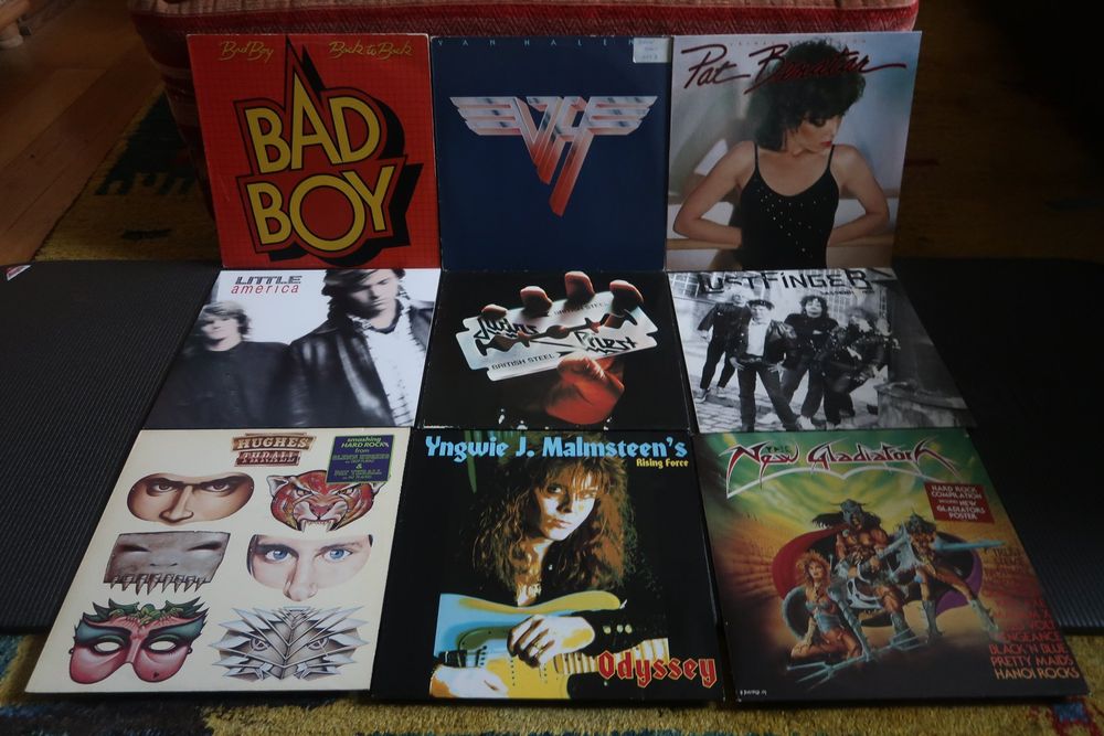 18x HARD ROCK HEAVY METAL - SAMMLUNG VINYL LP (Gebraucht) in Basel für ...