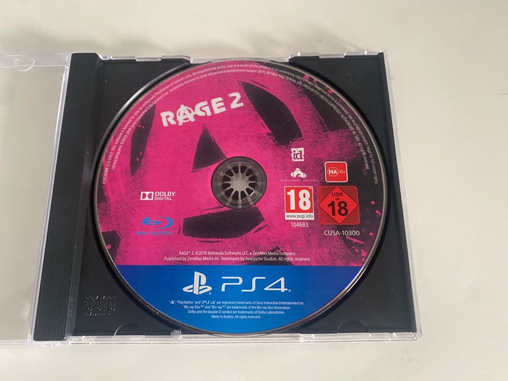 Rage 2-PS4/PS5 (Gebraucht) in für CHF 5 – mit Lieferung auf Ricardo kaufen