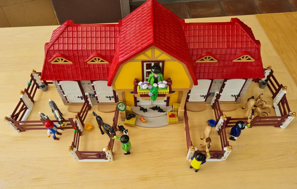 Verwunderlich Playmobil Ponyhof Alt Fotos