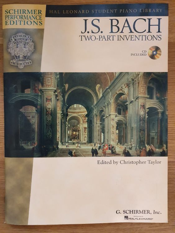 Bach 2 Inventionen, Piano, neu | Kaufen auf Ricardo