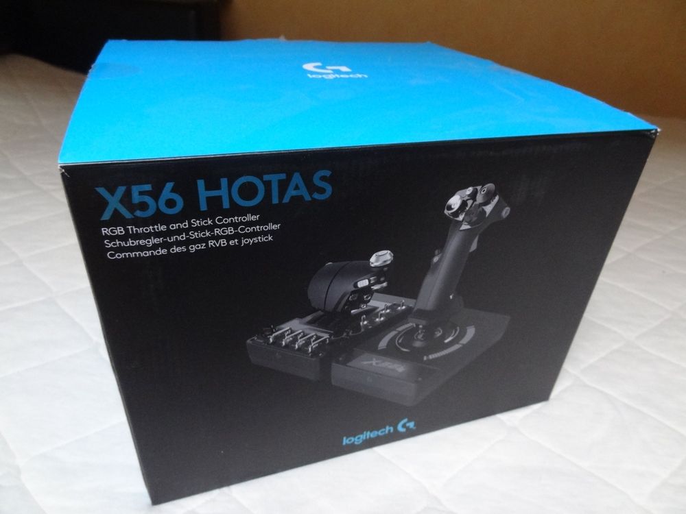 Logitech Joystick X56 Pro - absolut neu und ungebraucht (Gebraucht) in Bennau für CHF 200 – mit ...