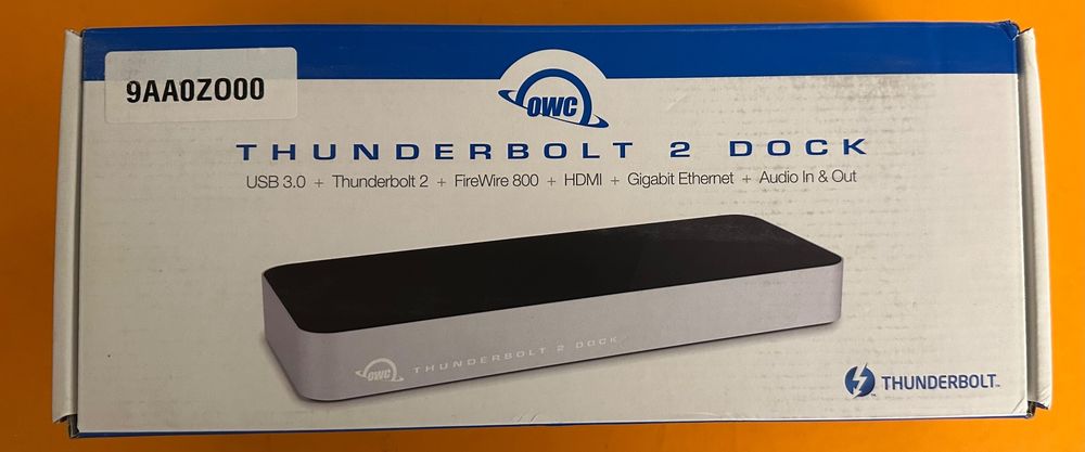 OWC 12 Port Thunderbolt 2 Dock mit Apple Adapter TB3 auf TB2 (Gebraucht ...