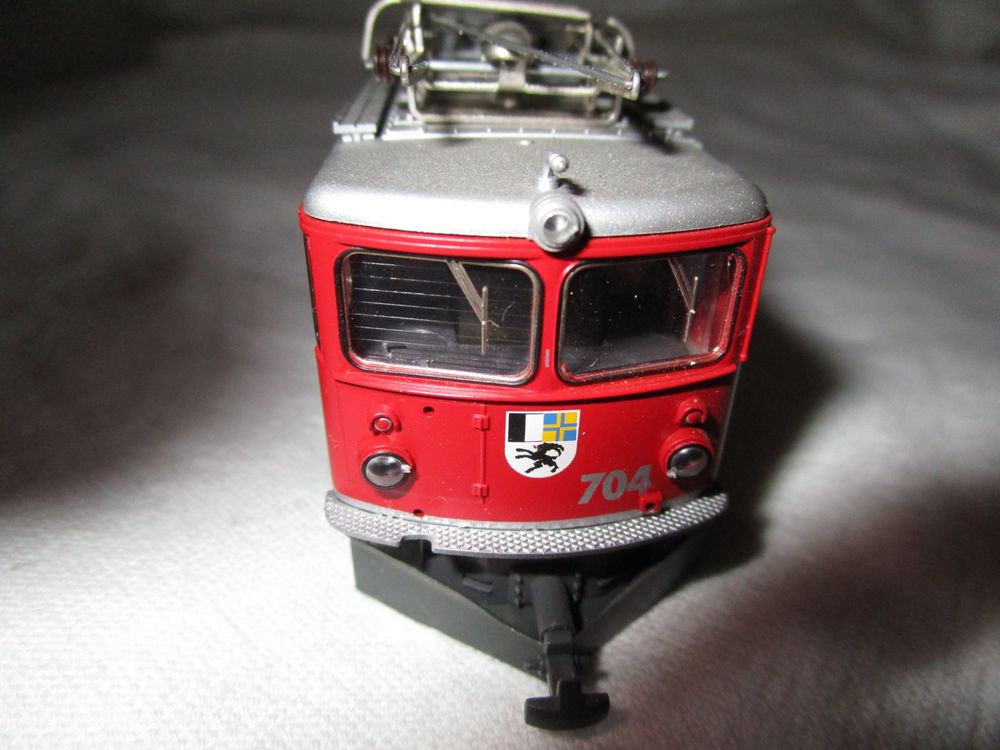 Loco Bemo 1254/4 RhB Ge 6/6 704 Davos analogue (Neu (gemäss ...