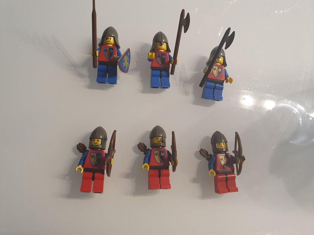 Lego Ritter Figuren (80er Jahre)mit Zubehör | Kaufen auf Ricardo