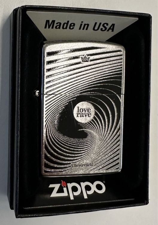 Zippo Original NEU Love Rave Chesterfield (Neu und originalverpackt) in Zürich für CHF 9 – nur ...
