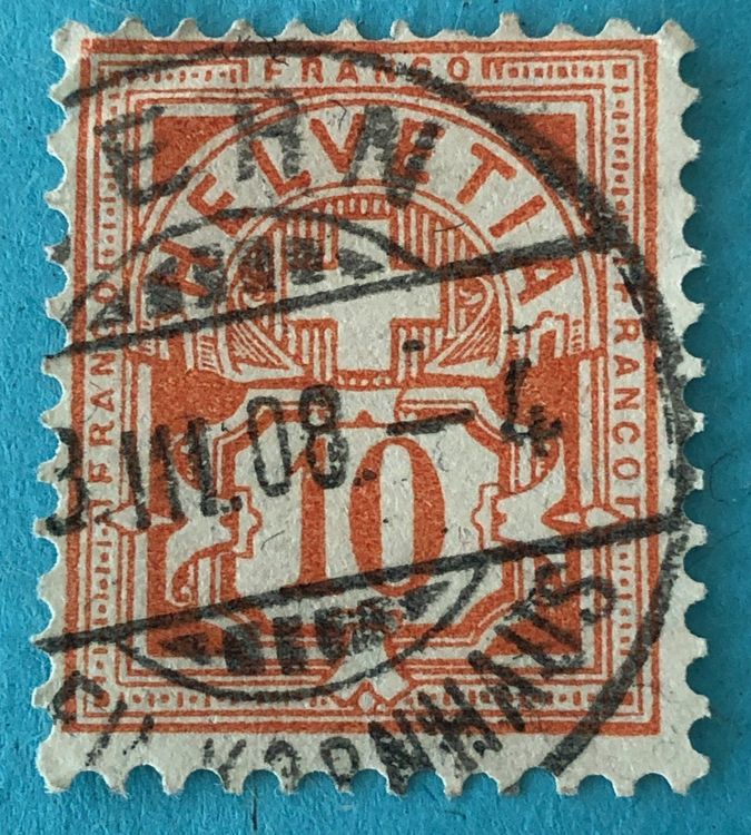 Ziffermuster mit Vollstempel Bern (Gebraucht) in Aarau für CHF 0.5 – mit Lieferung auf Ricardo ...