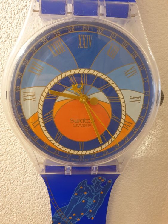 Swatch Maxi Watch Azimut (Wanduhr) | Acheter sur Ricardo