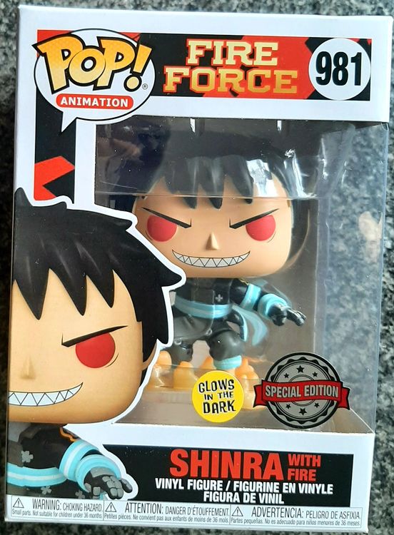Funko Pop Fire Force Shinra GITD | Kaufen auf Ricardo