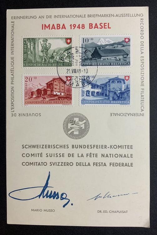 IMABA 1948 ProPatria gestempelt | Kaufen auf Ricardo