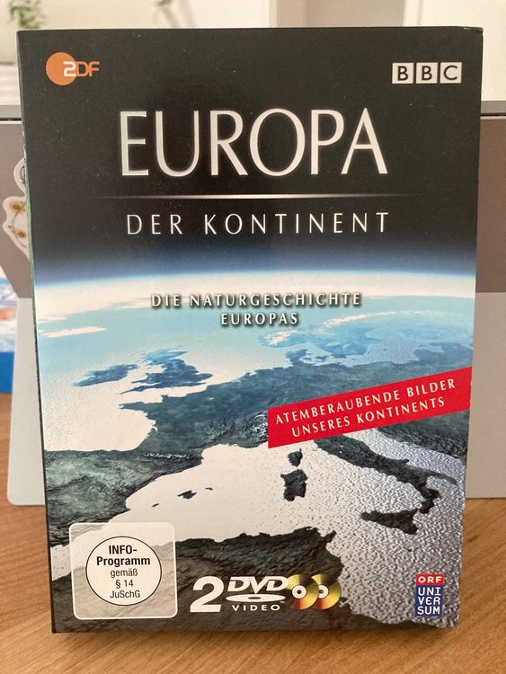 DVD-Box: Europa der Kontinent. Naturgeschichte Europas BBC (Gebraucht) in Basel für CHF 7 – mit ...