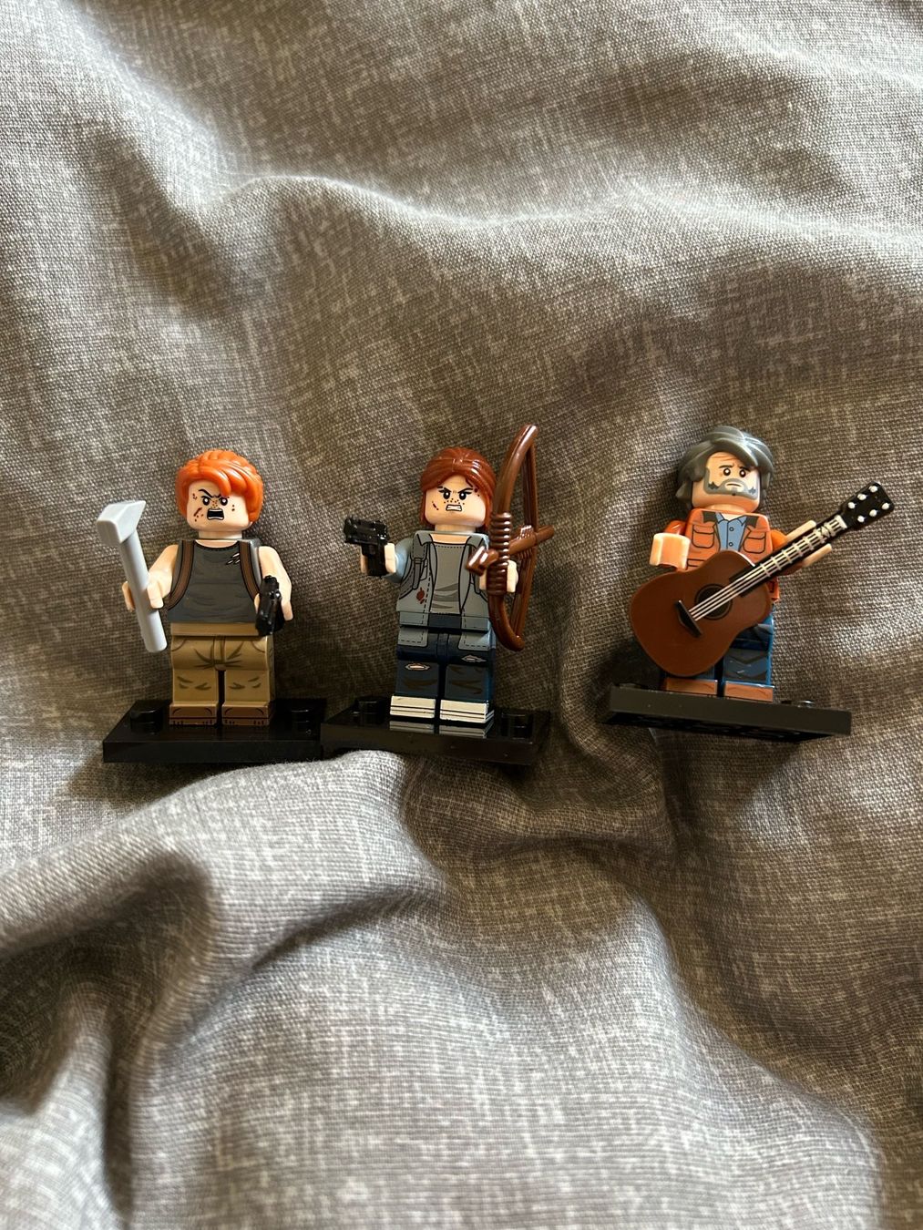 The Last of Us Part 2 Minifigure Set - Joel, Ellie, Abby (Neu und originalverpackt) in ...