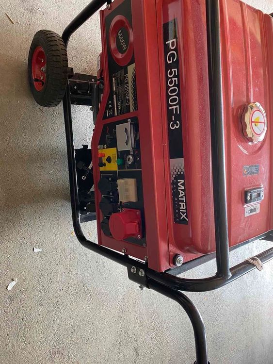 Stromgenerator MATRIX PG 5500 F - 3 N (Neu (gemäss Beschreibung)) in ...