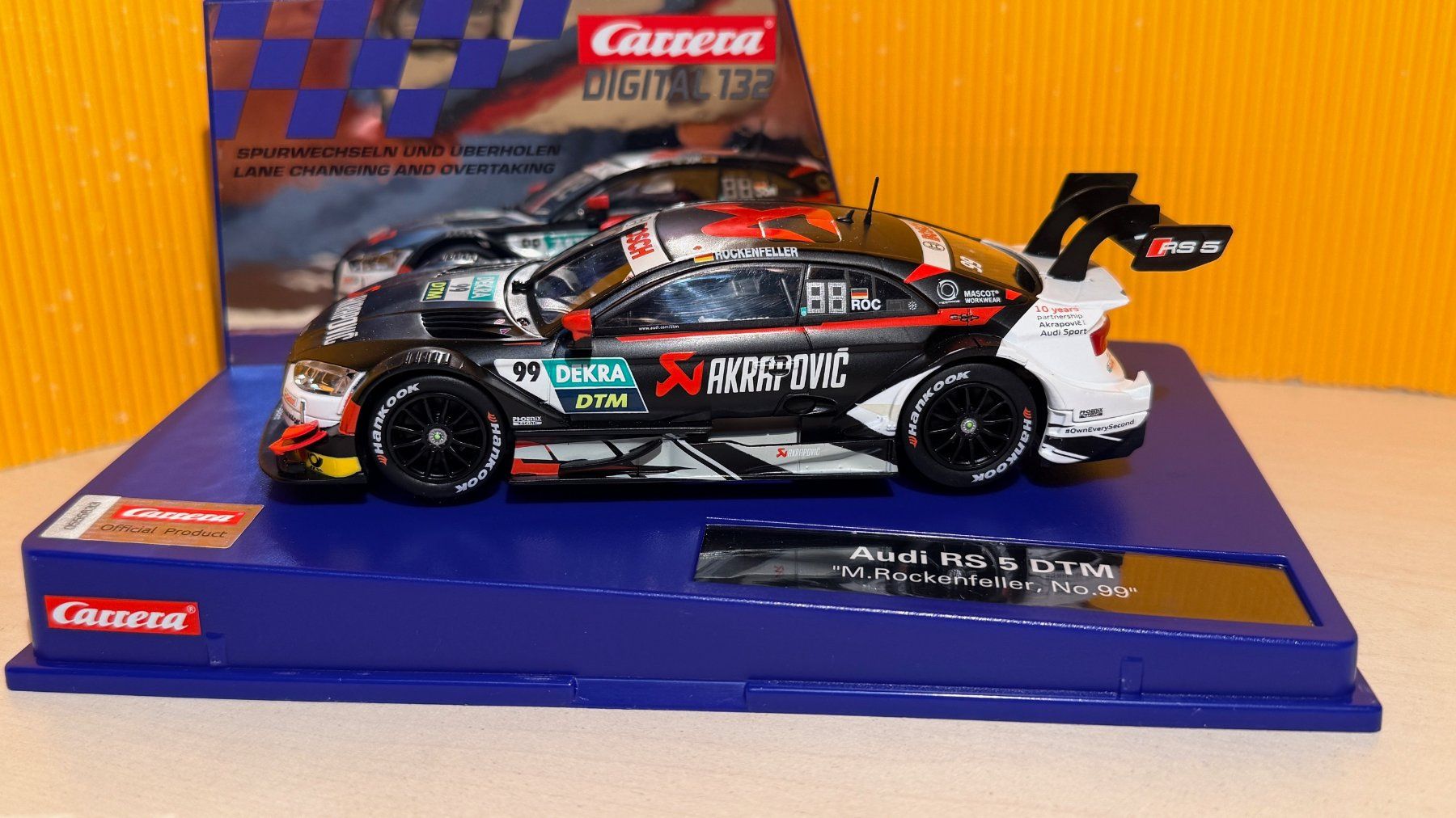 Audi RS 5 DTM «M Rockenfeller No.99» Carrera DIGITAL 132 NEU (Neu und ...