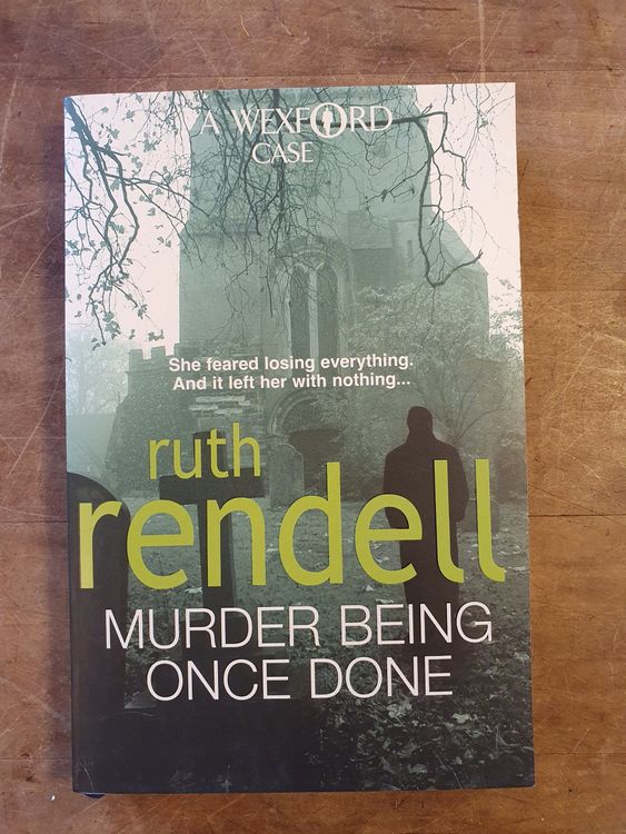 Murder Being Once Done - Ruth Rendell (Gebraucht) in Zürich für CHF 5 ...
