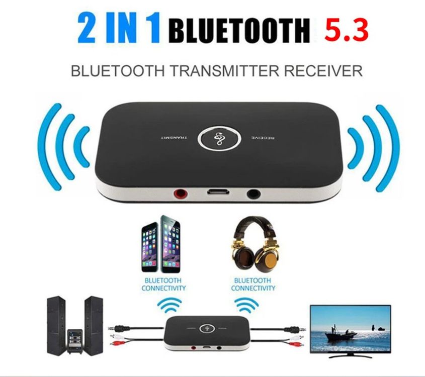 Bluetooth Audio Sender Empfänger Aux Jack RCA USB Dongle | Kaufen auf ...