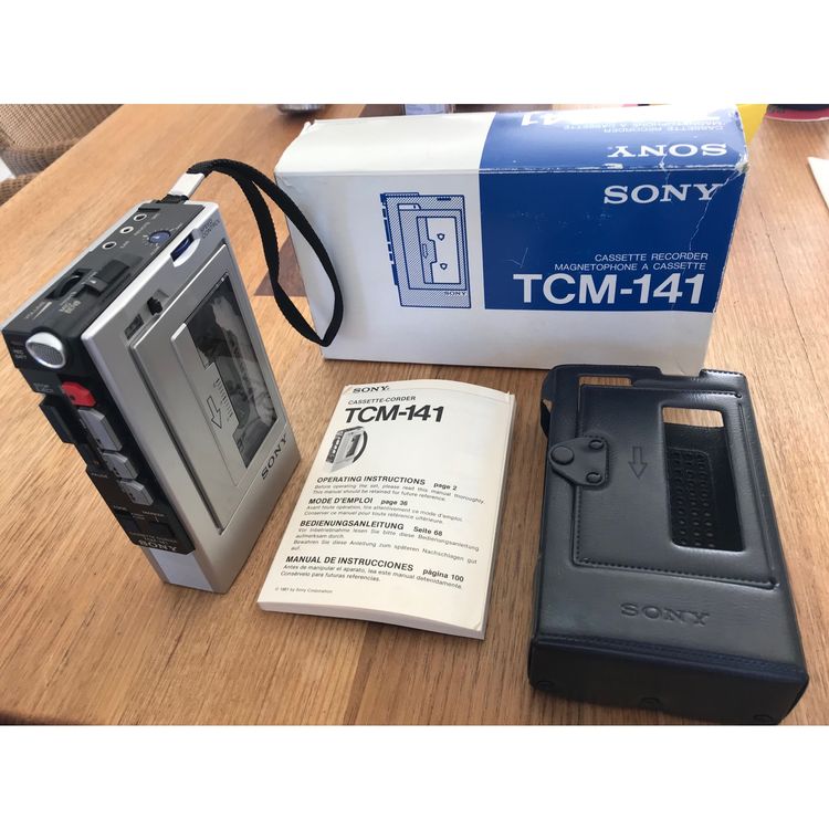 VINTAGE SONY CASETTE RECORDER TCM-141 (Defekt) in Hugelshofen für CHF ...