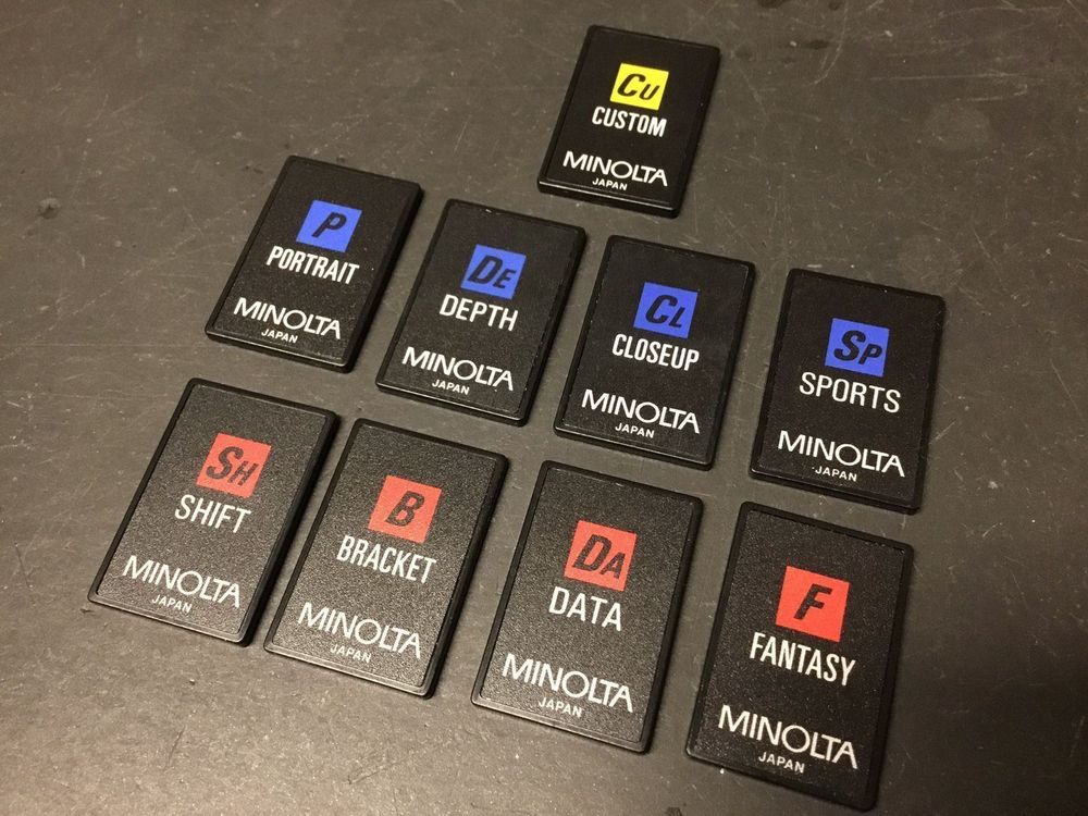 Minolta Card Case 2 für 7000i - 9 Karten (Gebraucht) in Courtaman für ...