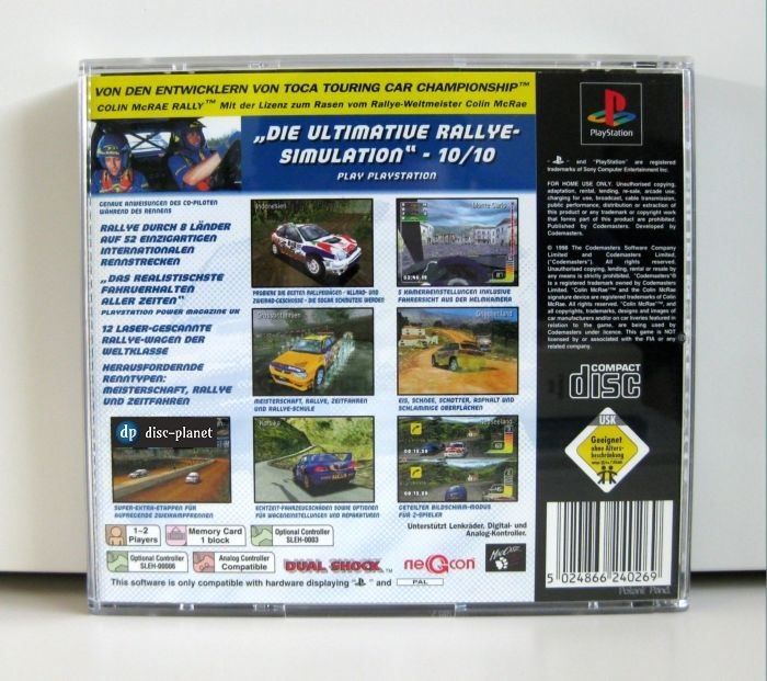 PS1 - Colin McRae Rally (1998) (Gebraucht) in Embrach für CHF 14.9 – mit Lieferung auf Ricardo ...