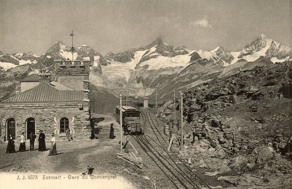 Zermatt VS Gornergrat-Bahn am Bahnhof GORNERGRAT | Acheter sur Ricardo