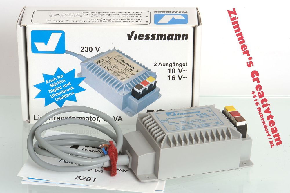 Viessmann Lichttransformator 52 VA, OVP (Neu (gemäss Beschreibung)) in ...