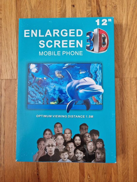 3D Enlarged Screen for Mobile Phones 12" | Kaufen auf Ricardo