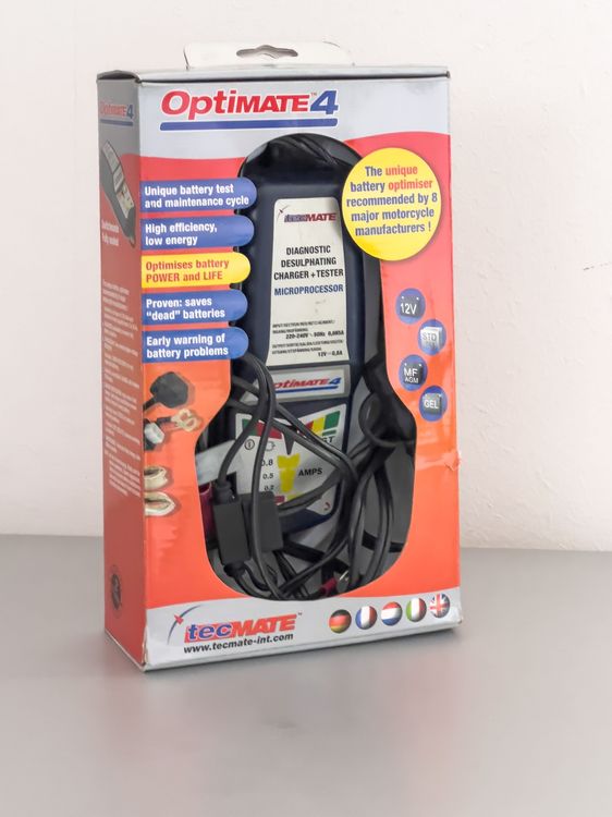Tecmate Optimate 4 Ladegerät Motorrad (Gebraucht) in St.Gallen für CHF 30 – mit Lieferung auf ...