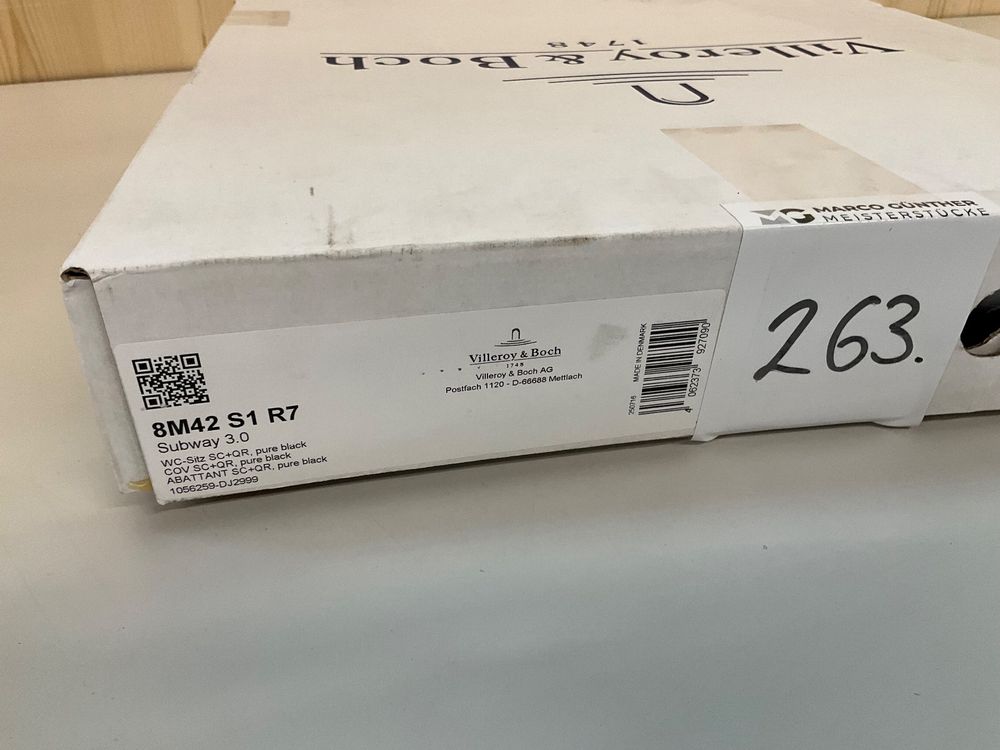 263 Villeroy & Boch Subway 3.0 WC-Sitz mit Absenkautomatik (Neu und ...