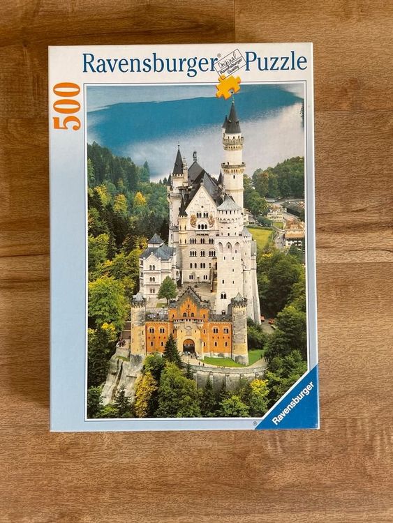 Königsschloss Neuschwanstein Ravensburger Puzzle 500 pc *NEU (Neu und originalverpackt) in ...