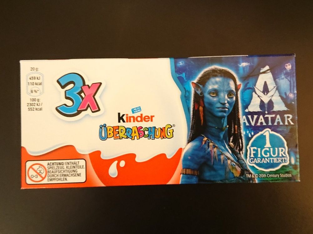 Kinder Überraschung Ü Ei - Avatar - Komplett Set - VU419-426 (Neu ...