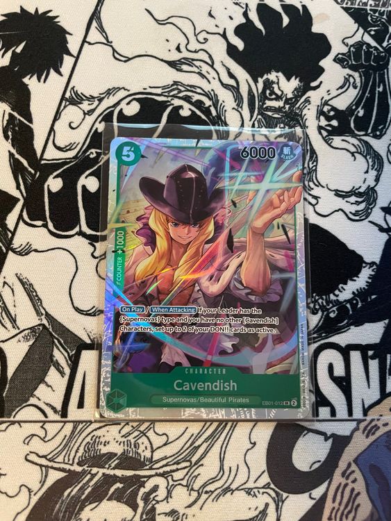 One Piece TCG: Cavendish (EB01-012) (V.1) | Kaufen auf Ricardo