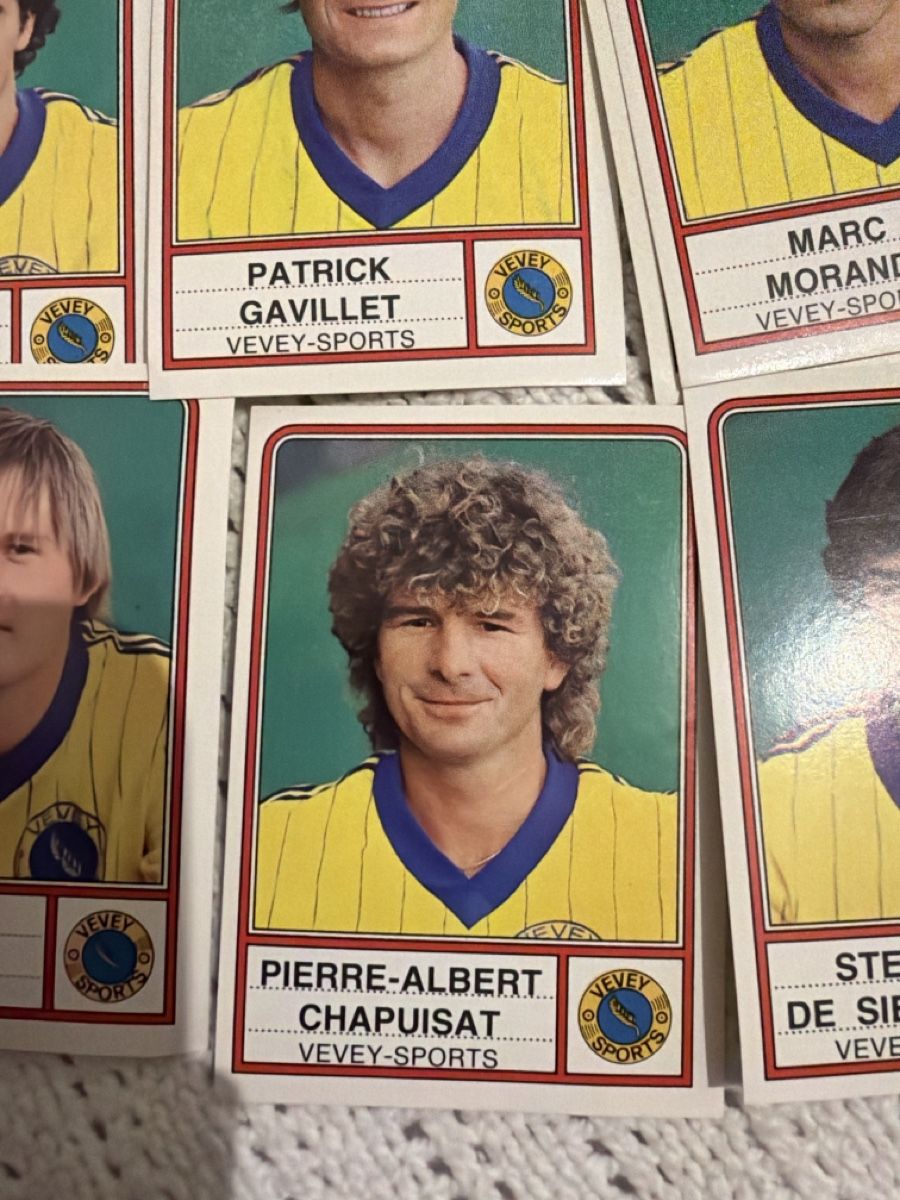 Panini Football 85 Einzelbilder, Vevey Sports, Top Zustand! (Gebraucht ...