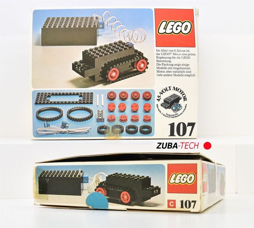 LEGO 107 4.5-Volt Motor mit OVP (Gebraucht) in für CHF 20.5 – mit ...
