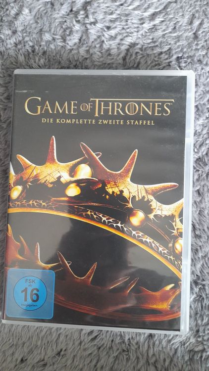 GAME OF THRONES 2.STAFFEL DVD (Gebraucht) in Wetzikon ZH für CHF 3 – mit Lieferung auf Ricardo ...