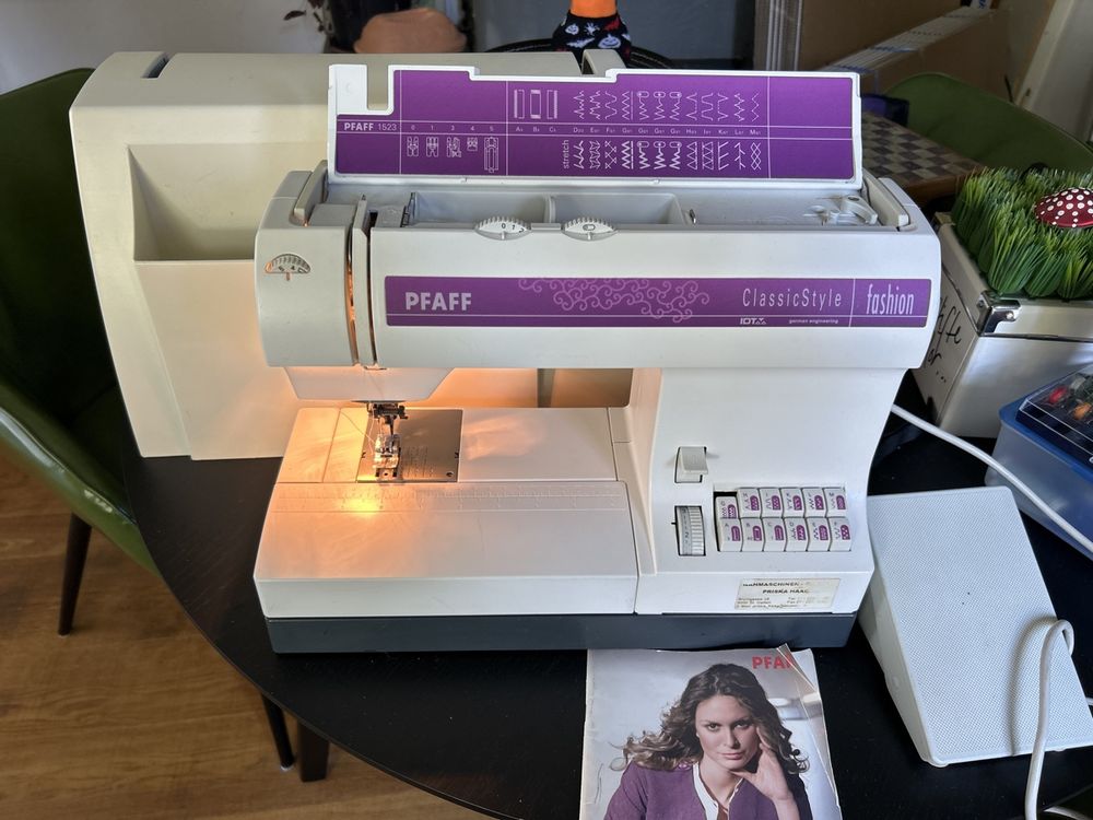 Pfaff ClassicStyle Fashion 1523 - Nähmaschine, Top Zustand! (Gebraucht) in st.gallen für CHF 80 ...