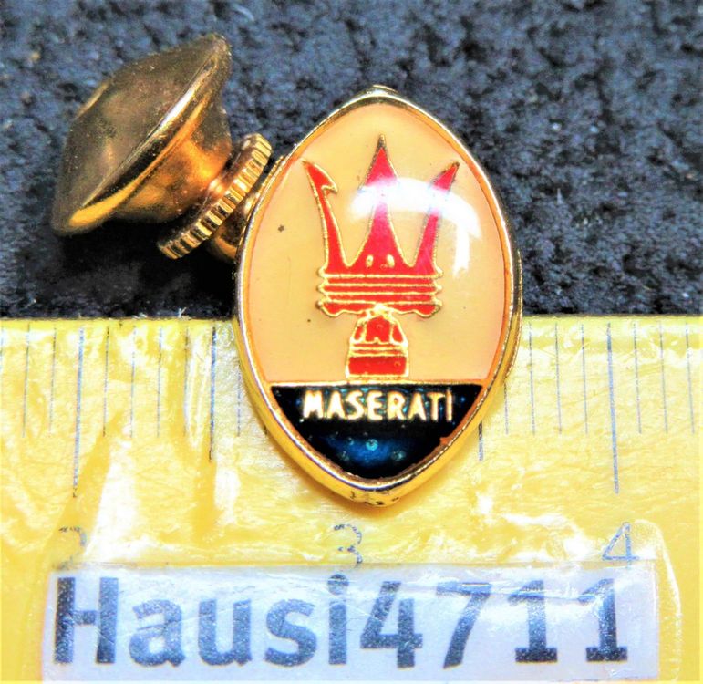 MASERATI PIN mit Sicherheits-Verschluss | Kaufen auf Ricardo
