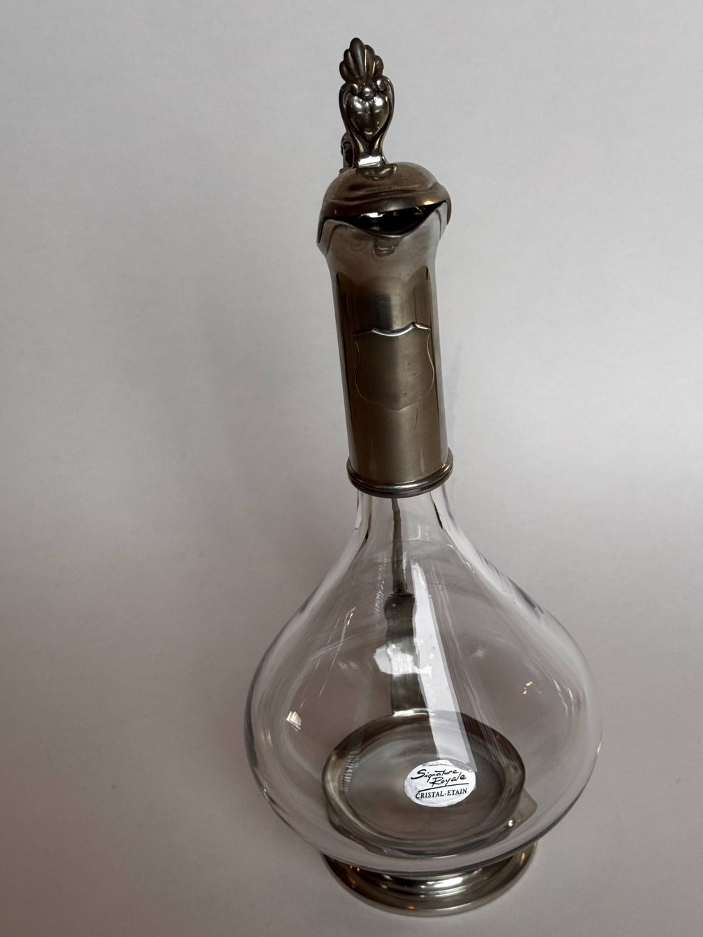 Carafe à décanter en cristal de la marque Signature Royale (D'occasion ...
