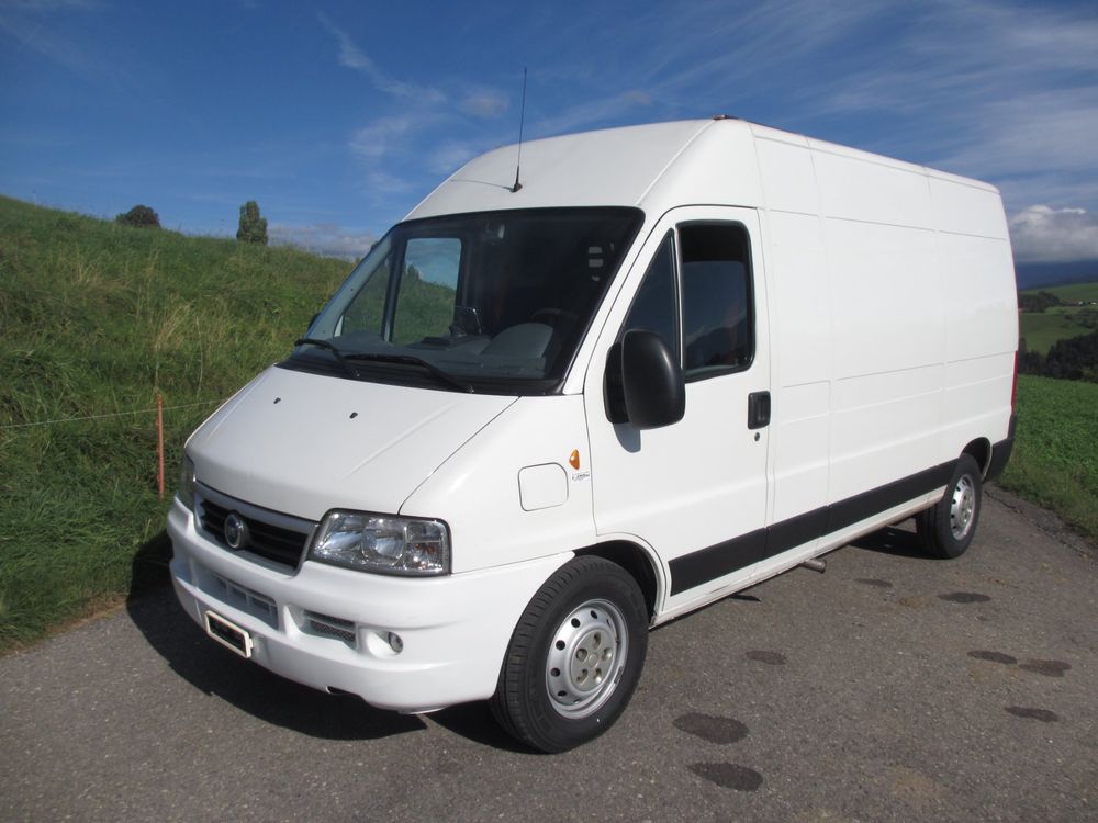 Fiat Ducato 18Q 2,3JTD Lieferwagen Neu ab MFK zum ev. Camper (Gebraucht ...