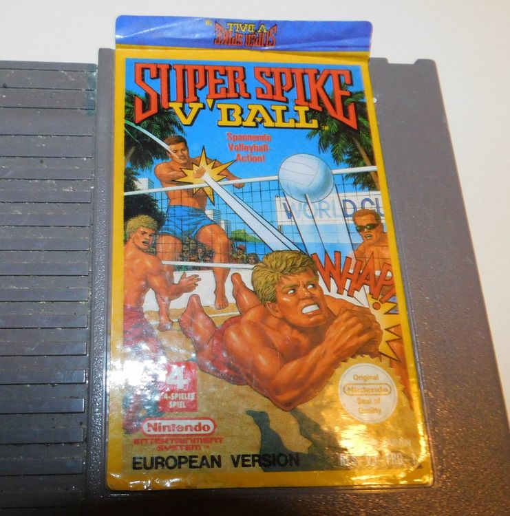 Nes Nintendo Super Spike Ball V- 1985 Game Nintendo NES (Gebraucht) in ...