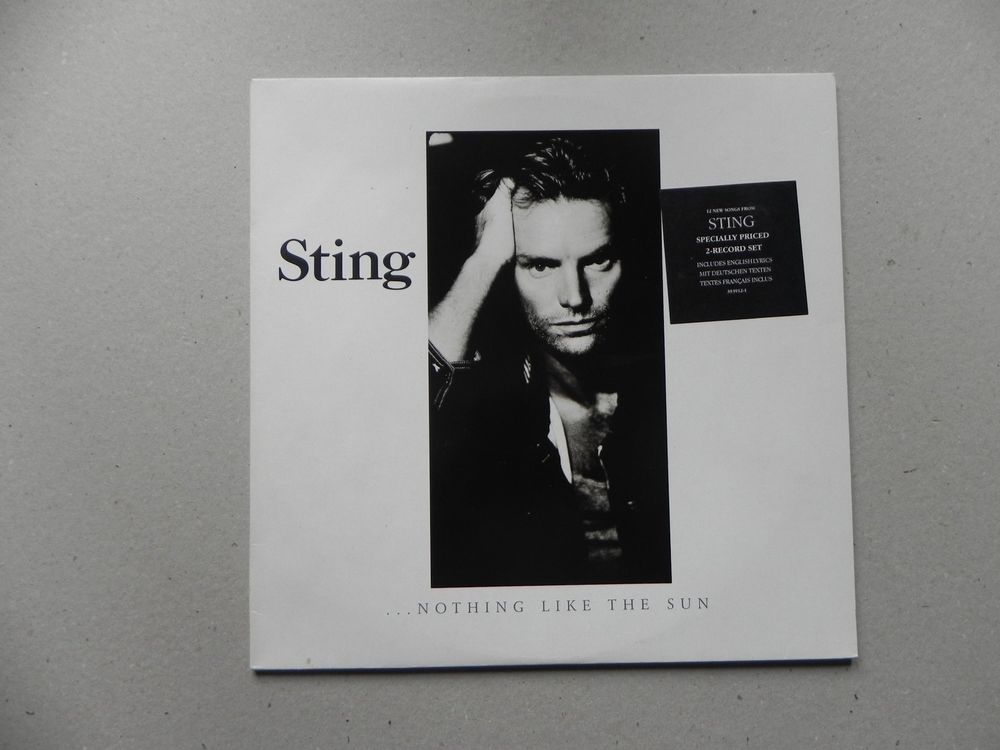 Doppel LP brit. Rock Pop Band Sting 1987 Noting like the Sun | Kaufen auf Ricardo